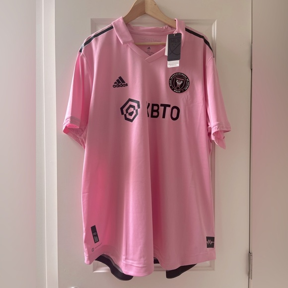 adidas | Shirts | New Adidas Inter Miami Cf 2223 Home Pink Soccer ...